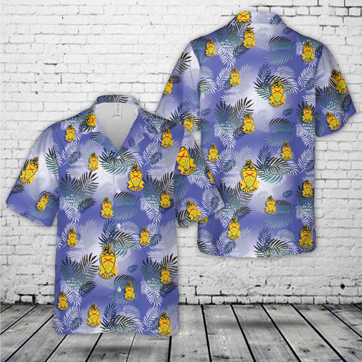 US Army 11th Armored Cavalry Regiment 11th ACR "Allons" Hawaiian Shirt ...